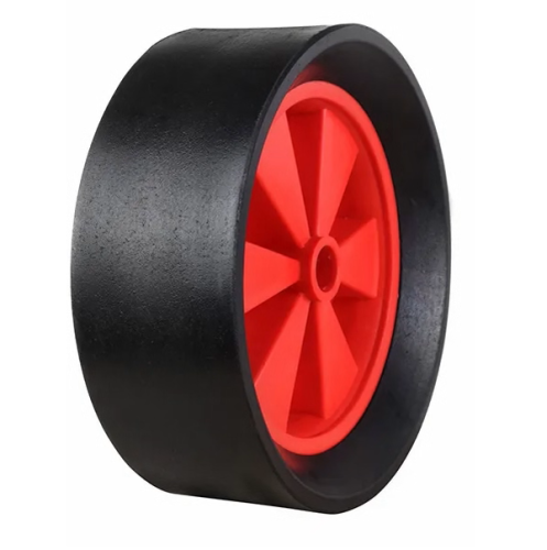 Medium Duty 260mm Rubber on Plastic Wheel – 125kg Load Capacity ...