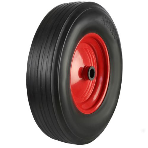 Heavy Duty 350mm Solid Rubber Wheel – 400kg Load Capacity | 350WLBSRBM