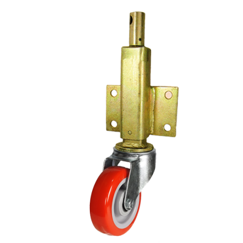 80mm Medium Duty Jacking Castor - Poly on Nylon Wheel | 100kg | JCMD80PNB
