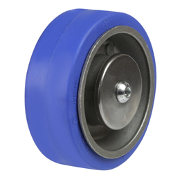 Medium Duty 100mm High Temperature Resistant Rubber Wheel – 300kg Load ...