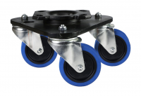 100mm Scene Shifter with Non-Marking Rubber Wheels | 460kg | ICS ...