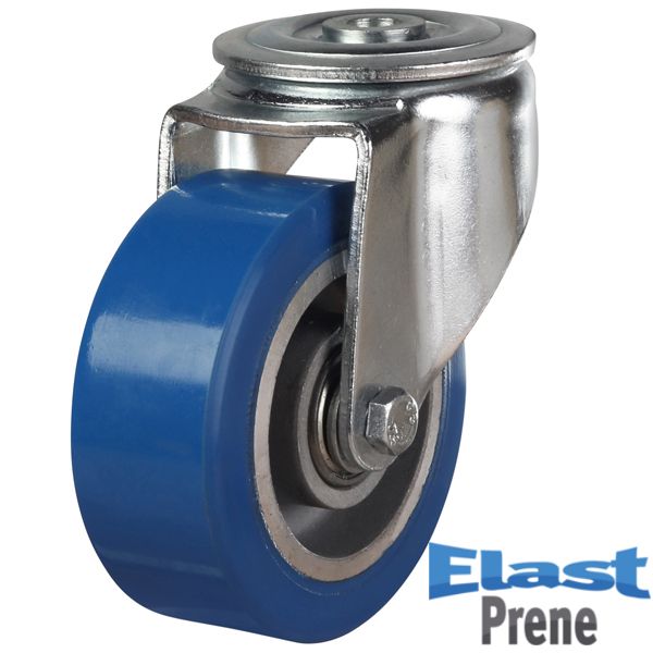 125mm Elastic Polyurethane On Aluminium Centre 80 Shore A Bolt Hole ...