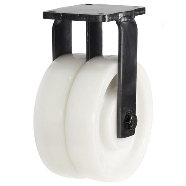 150mm Nylon Fixed Castor [2000kg max load]