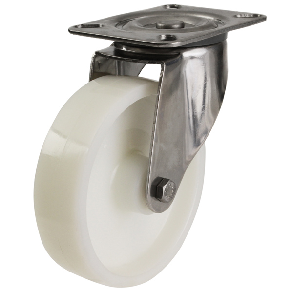 Medium Duty 150mm Nylon Swivel Castor – 350kg Load Capacity | 150DR4NY