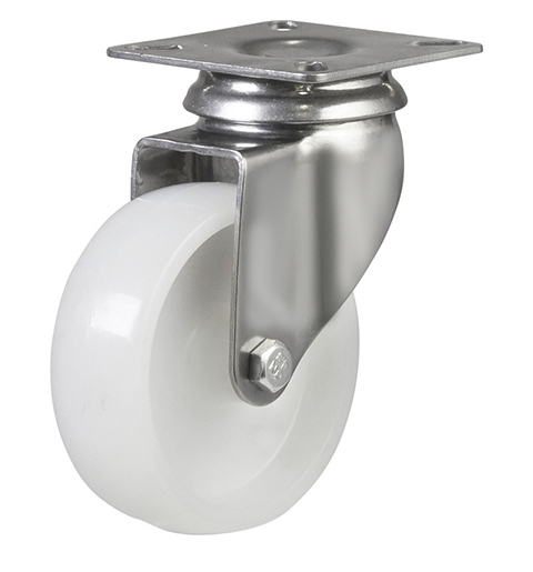 75mm Stainless Steel Nylon Castor | 50kg